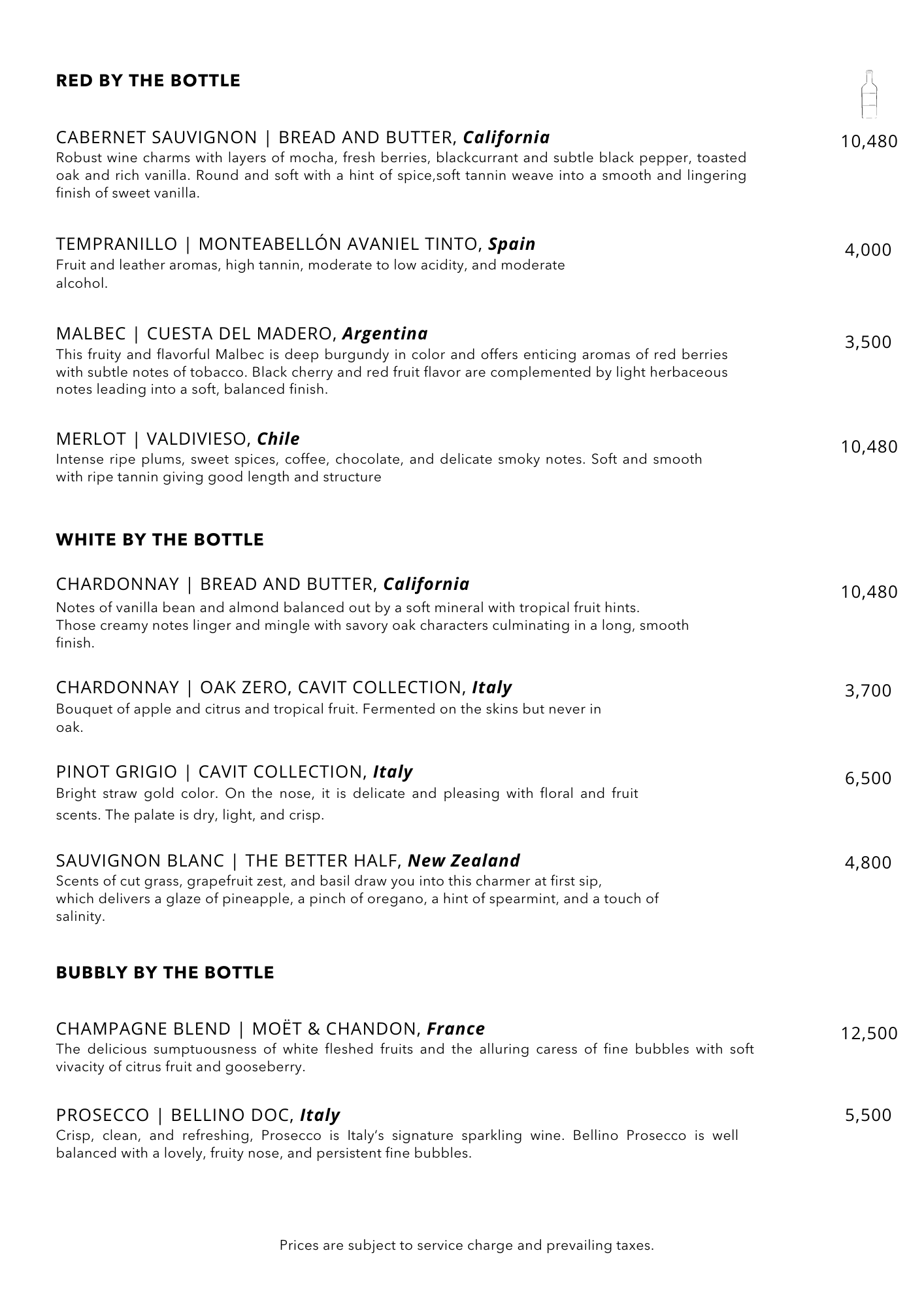 Sipalay Restaurant Menu | Lingaw at Manami Resort